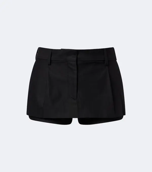 Acne Studios Camel Brown Cotton Skort