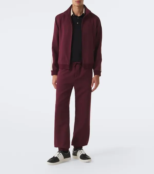 Valentino Garavani Vlogo Cotton Piqué Polo Shirt