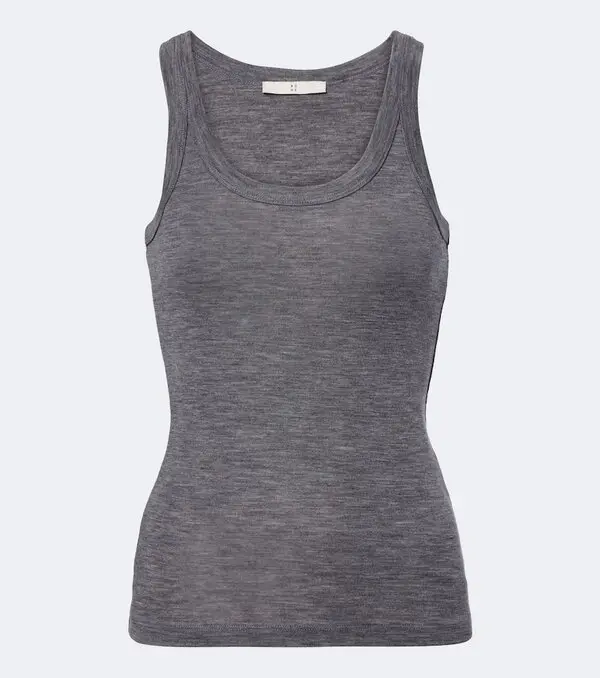 RÓHE Merino Wool Tank Top - Grey