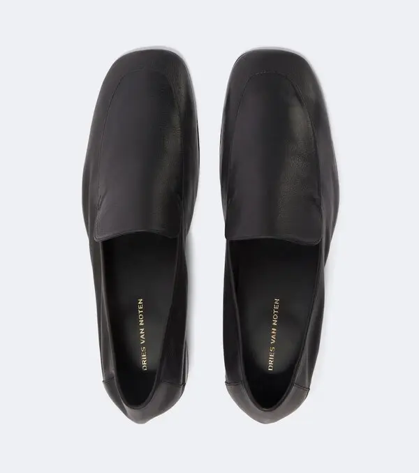 Dries Van Noten Leather Loafers