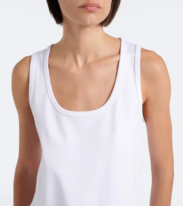 Alaïa Cotton Jersey Mini Dress