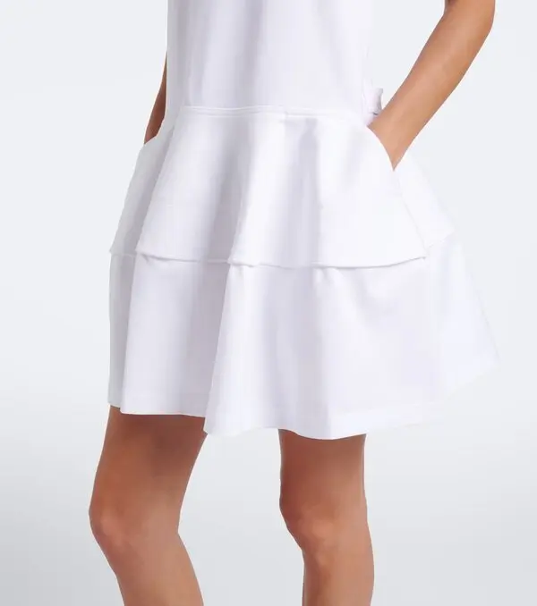 Alaïa Cotton Jersey Mini Dress