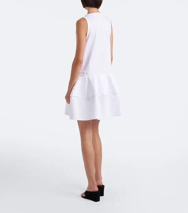 Alaïa Cotton Jersey Mini Dress