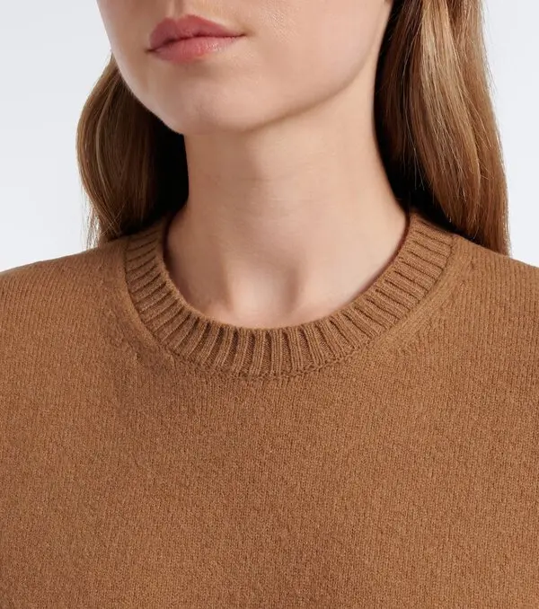 RÓHE Wool And Cashmere Blend Sweater - Beige