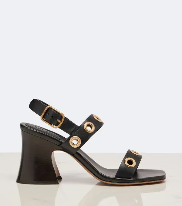Chloé Janis Leather Sandals