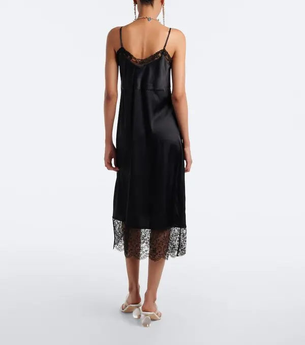 Simone Rocha Satin Slip Dress