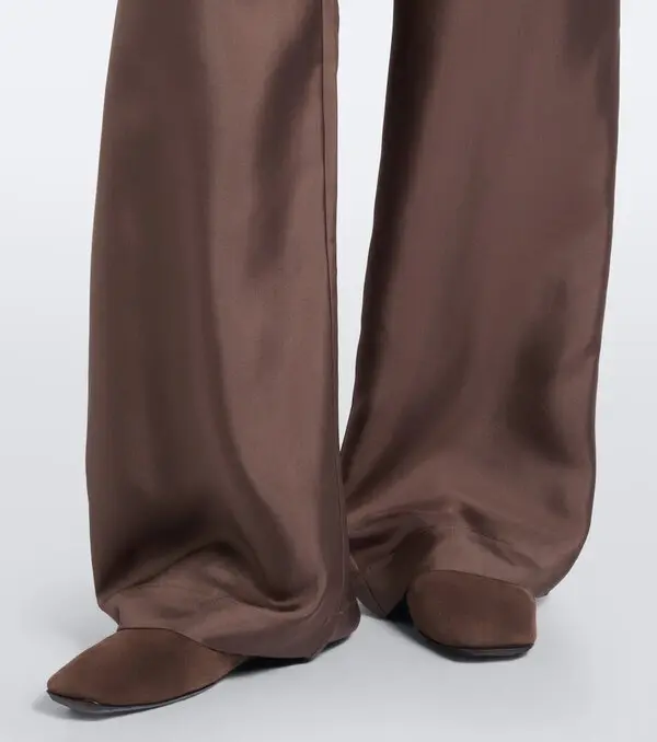 RÓHE Silk Straight Pants