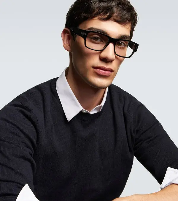 Dior Rectangular Acetate Glasses