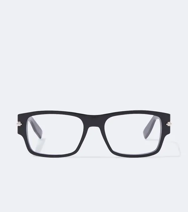 Dior Rectangular Glasses - Black