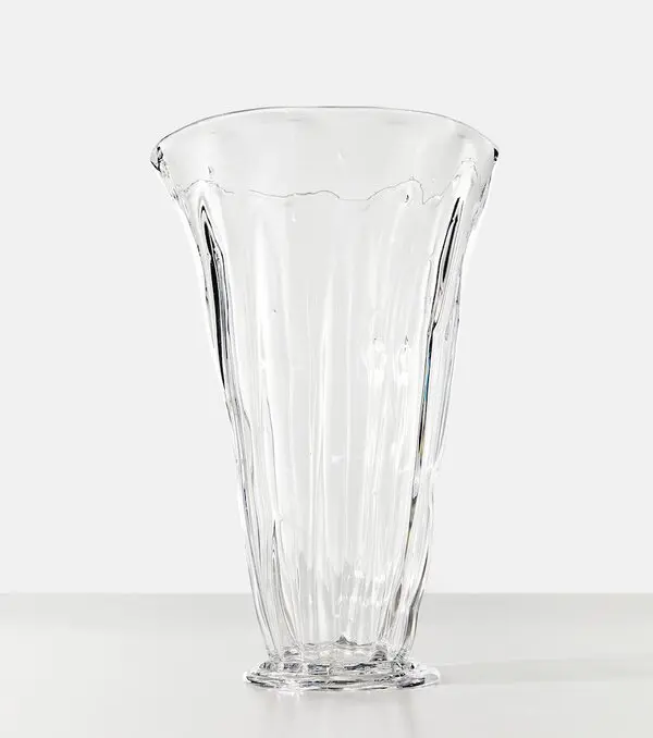ALEXANDER KIRKEBY Large Crystal Vase