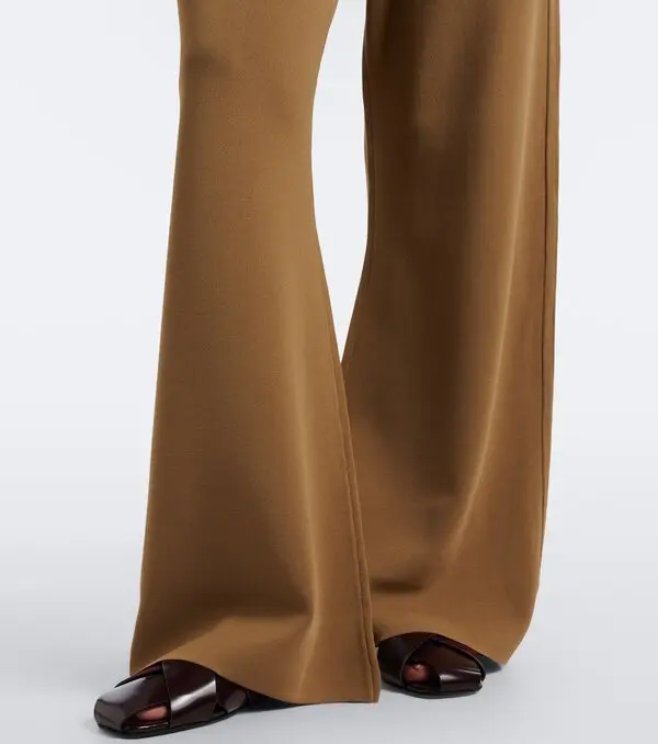 Max Mara Knitted Wide-leg Trousers
