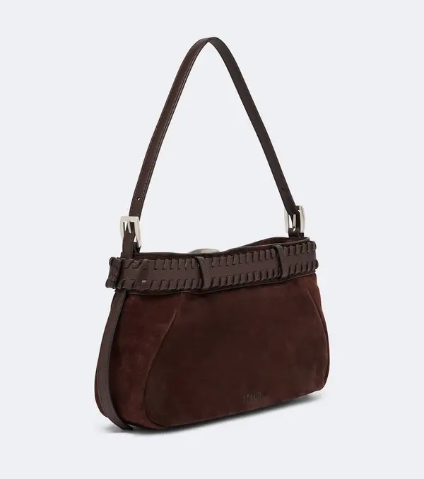 Staud Brooklyn Small Suede Shoulder Bag