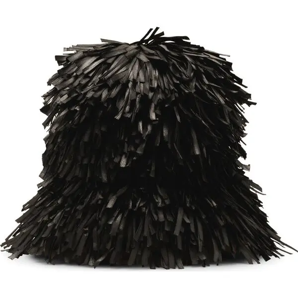 Cult Gaia Darryl Fringe Bucket Hat - Black