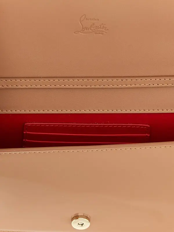 CHRISTIAN LOUBOUTIN Bettina Patent Calf Leather Clutch