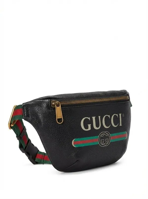 Gucci Print Small Belt Bag - Black