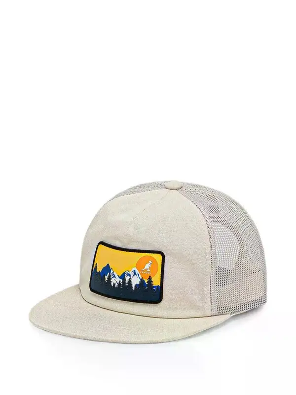 KANGOL Mesh Panelled Baseball Cap - Neutrals
