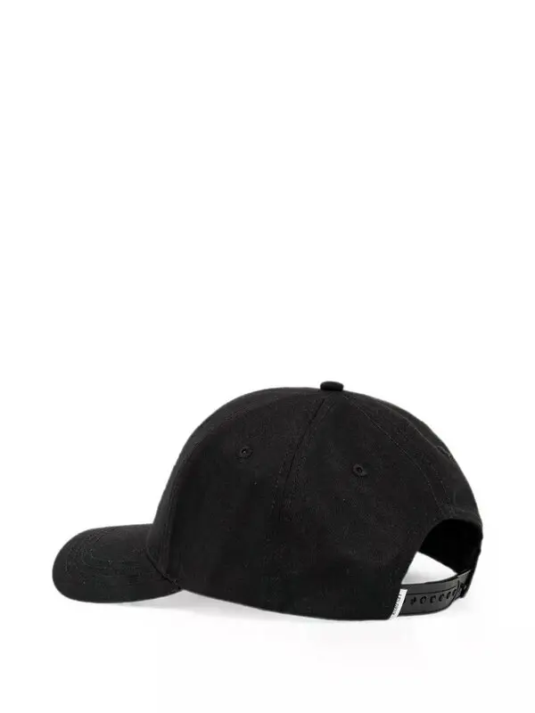 LES DEUX Embroidered Baseball Cap - Black