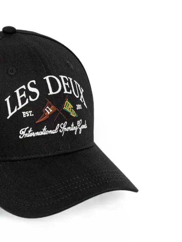 LES DEUX Embroidered Baseball Cap