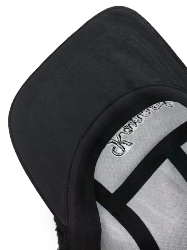 KANGOL Script Faux Sherpa Cap