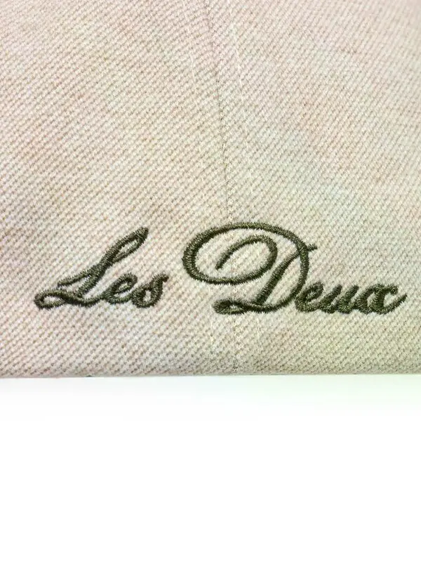 LES DEUX Embroidered Logo Baseball Cap