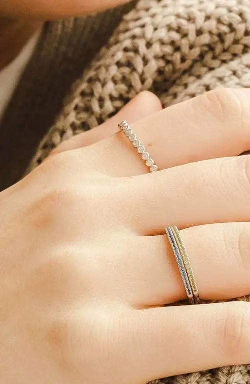 MADE BY MARY Birthstone Stacking Ring