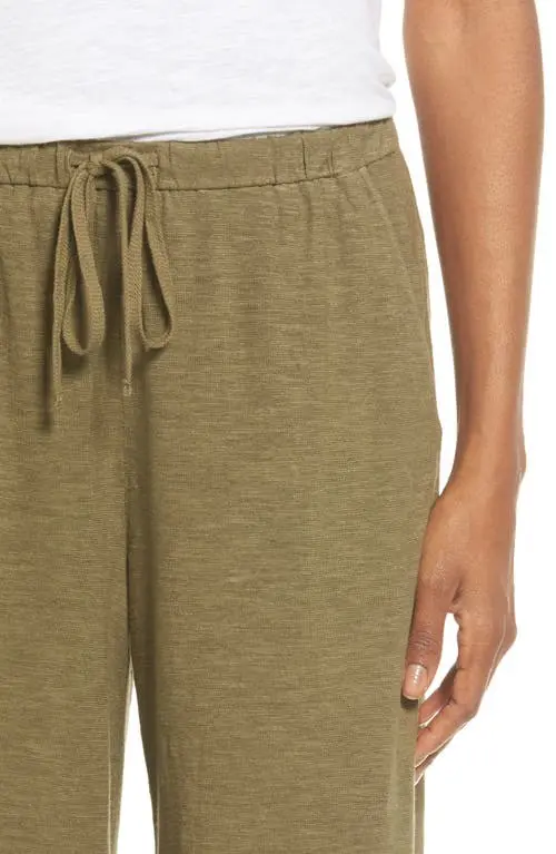 Eileen Fisher Hemp & Organic Cotton Wide Leg Pants