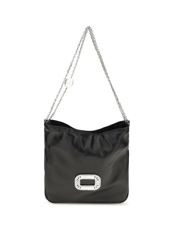 ROGER VIVIER Pilgrim Mini Handbag - Black