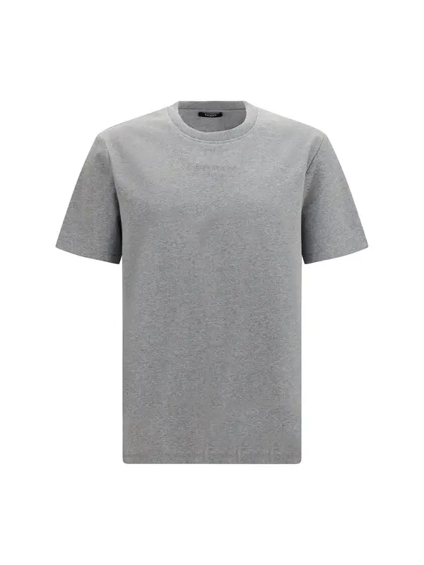 Balmain Embroidered Logo T-shirt - Gray