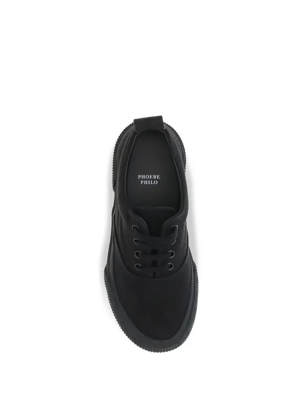 Phoebe Philo Plimsole Canvas Lace-up Sneakers