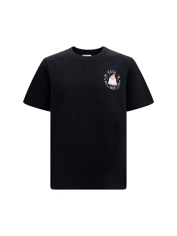 Casablanca Casa Way Graphic T-shirt - Black