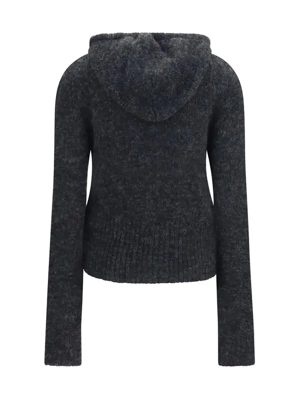 Our Legacy Alpaca-blend Zip-up Hoodie - Gray