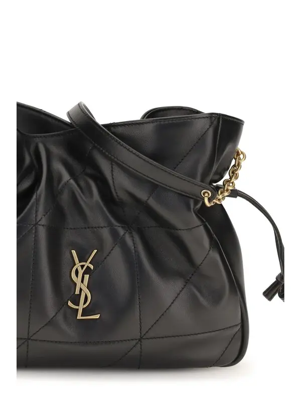 Saint Laurent Jamie Pouch With Strap - Black