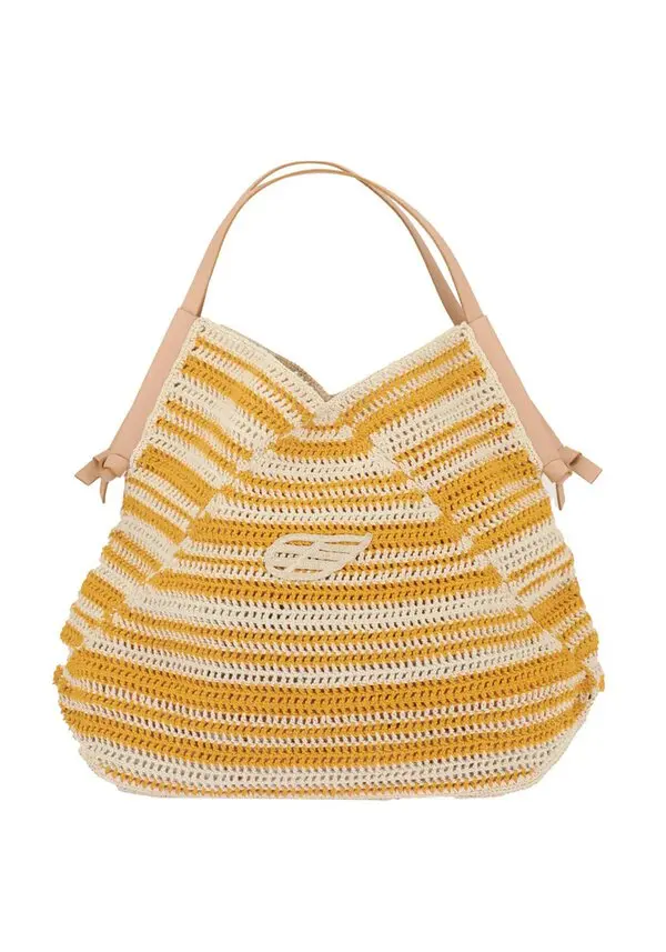 ANCIENT GREEK SANDALS Market Large Tote - Orange