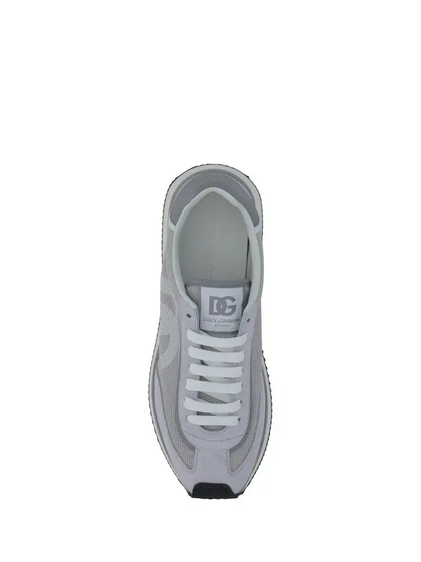 Dolce & Gabbana Suede Leather Sneakers