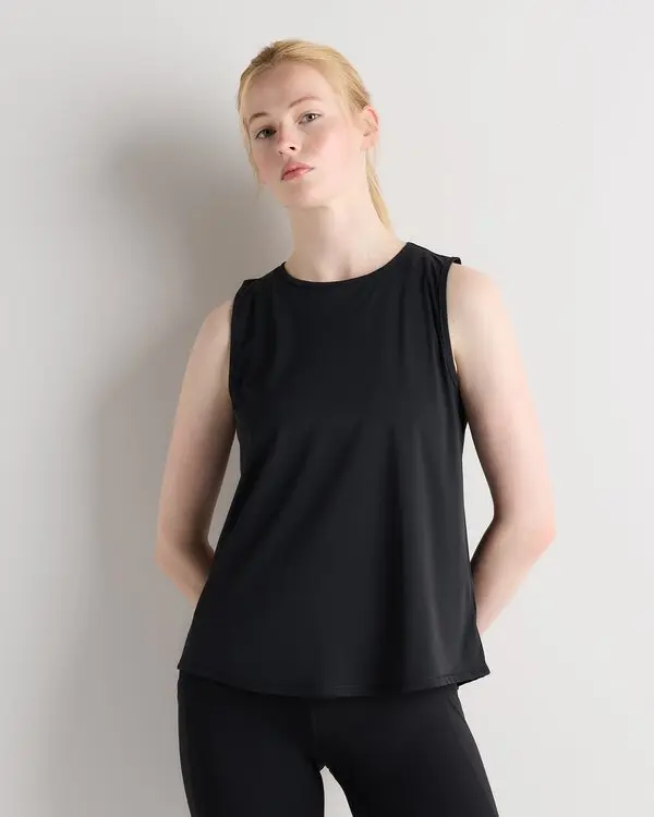 Quince Essential Run Tank Top - Black