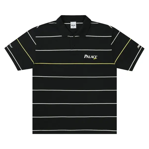 PALACE Striped Polo Shirt