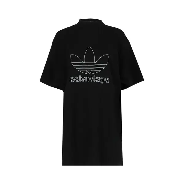 Balenciaga X Adidas Oversized T-shirt /white - Black