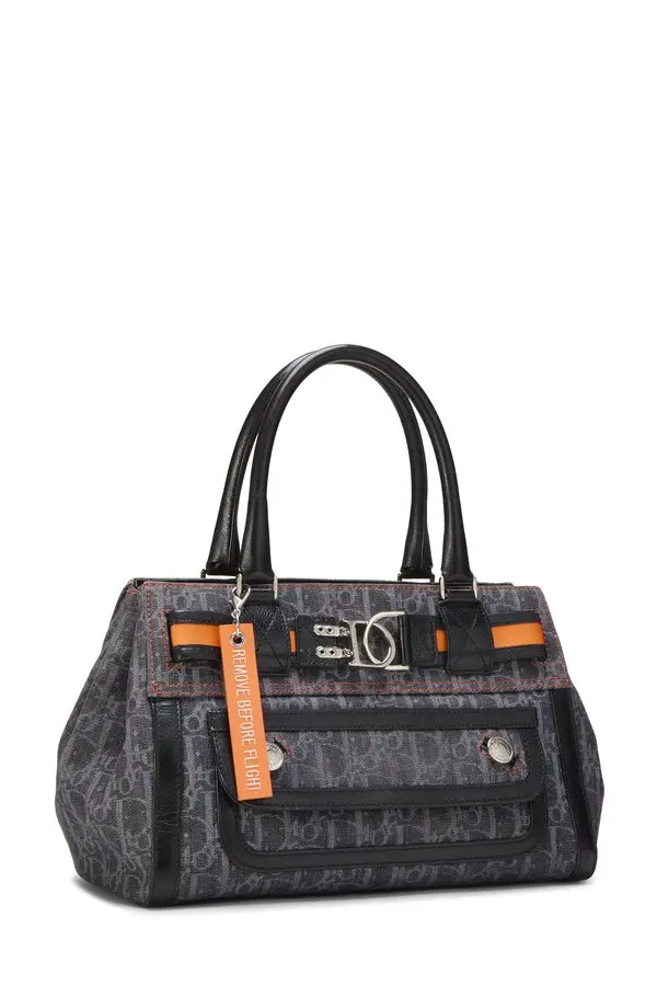 Dior Trotter Denim Flight Handbag