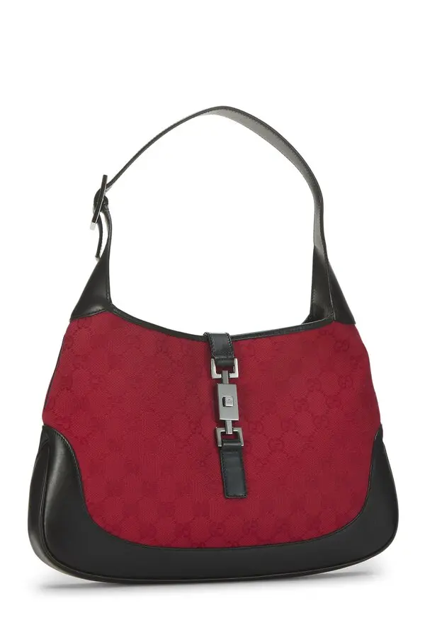 Gucci Gg Canvas Jackie Hobo