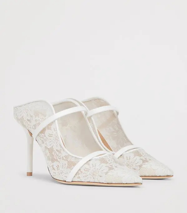 MALONE SOULIERS Lace Maureen Mules 85