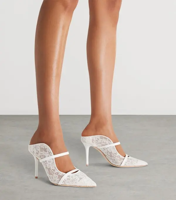 MALONE SOULIERS Lace Maureen Mules 85