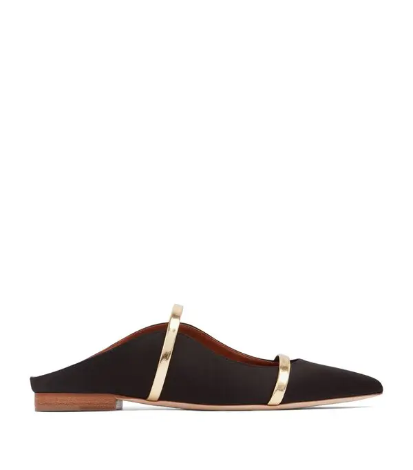 MALONE SOULIERS Maureen Satin Mules