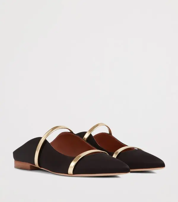 MALONE SOULIERS Maureen Satin Mules