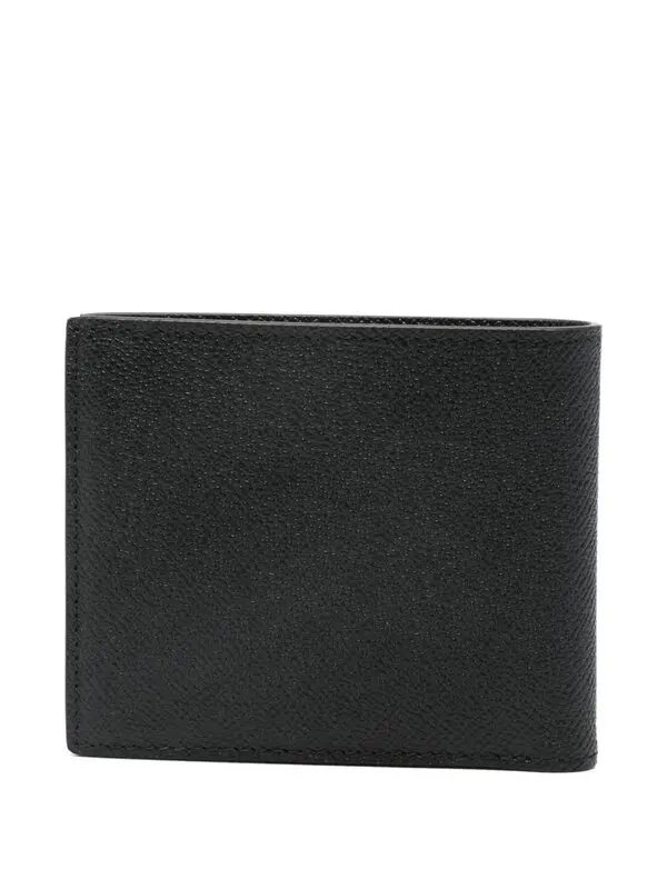 TOM FORD Bifold Leather Wallet With Metal Tf Logo