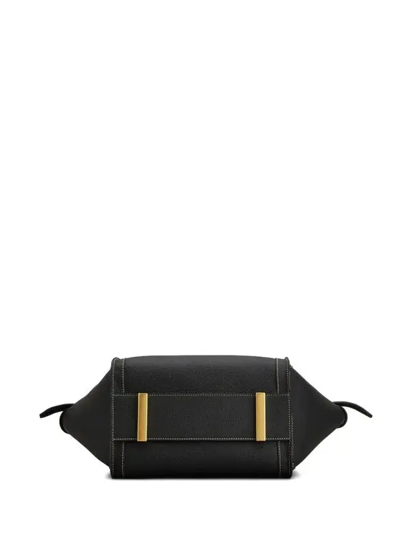 TOD'S Small Leather Shopping Bag - Black
