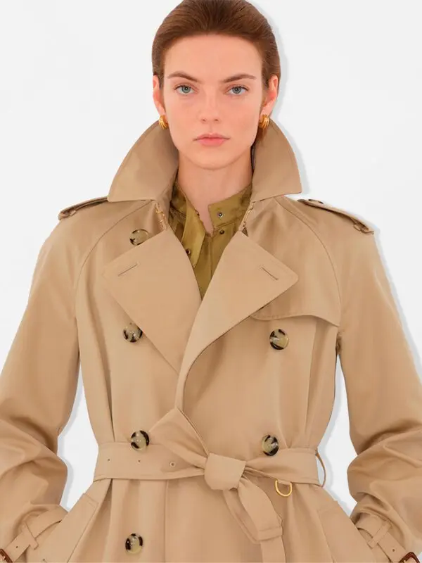 Burberry Long Waterloo Heritage Trench Coat - Multicolor