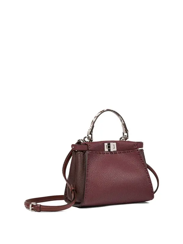 Fendi Two-tone Peekaboo Mini Bag