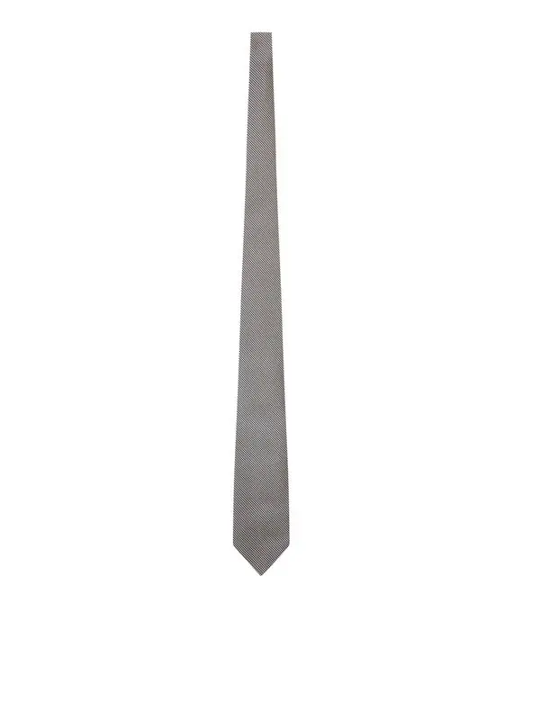 TOM FORD Silk Houndstooth Neck Tie - Multicolor