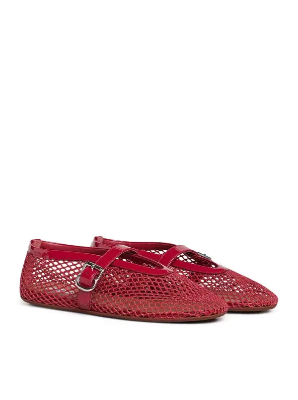 Alaïa Flat Mesh Ballerinas