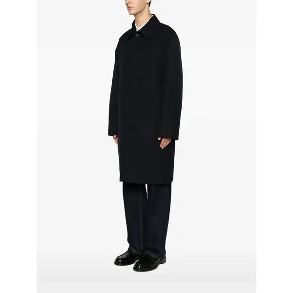 A.p.c. Single Breasted Twill Coat